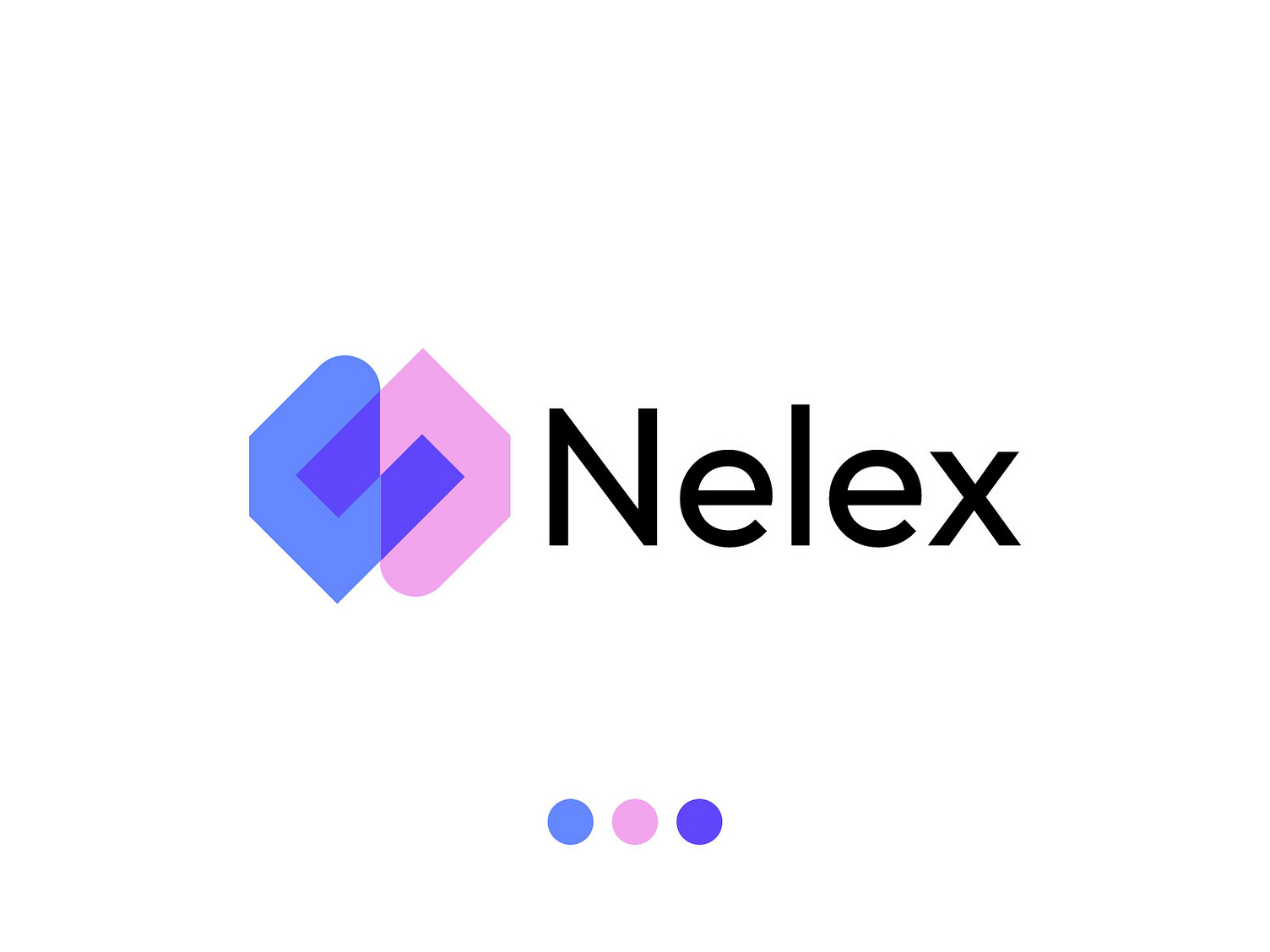 Nelex, logo design, brand by Darrins® Samir on Dribbble