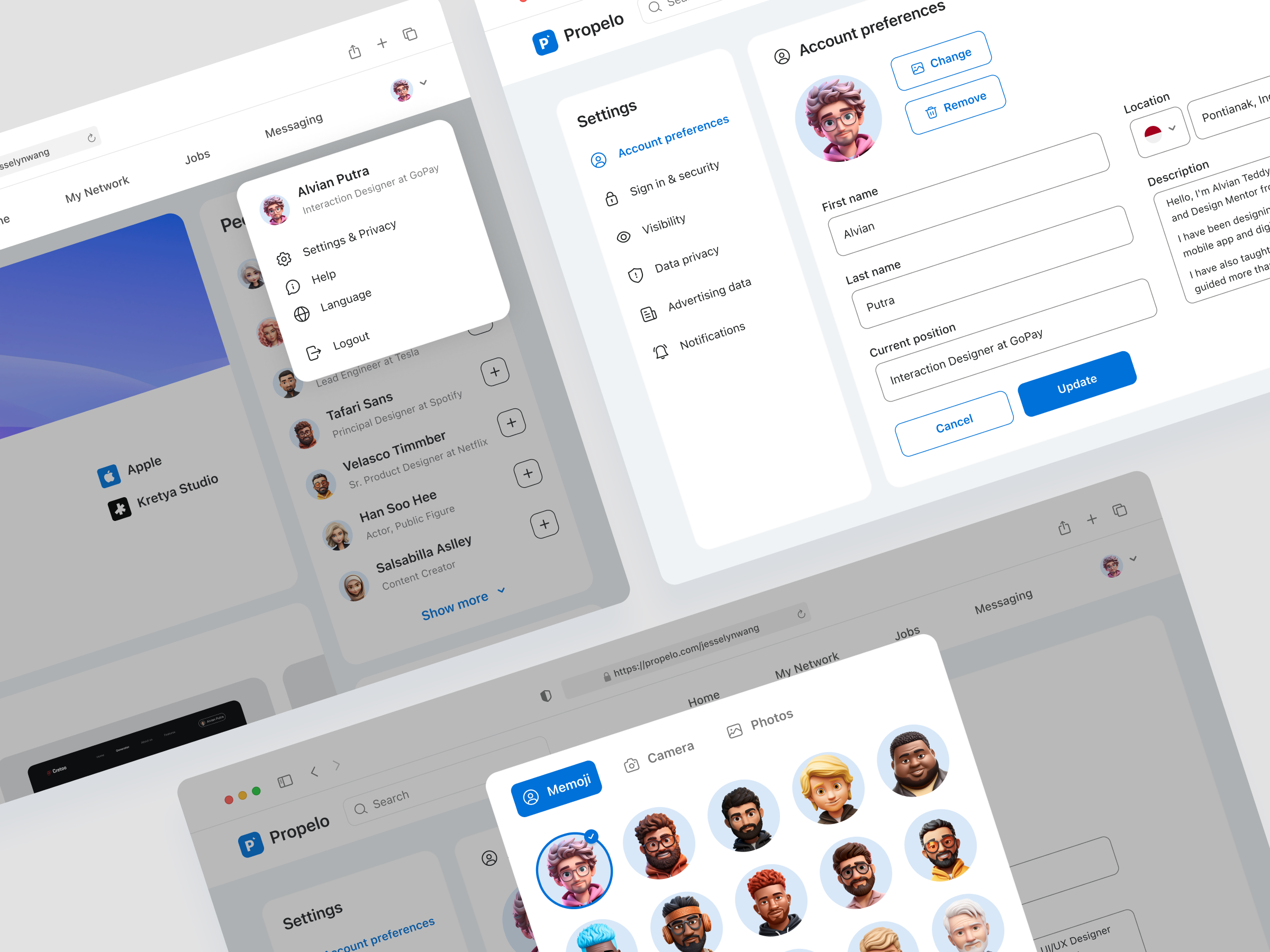 Profile Page designs, themes, templates and downloadable graphic ...