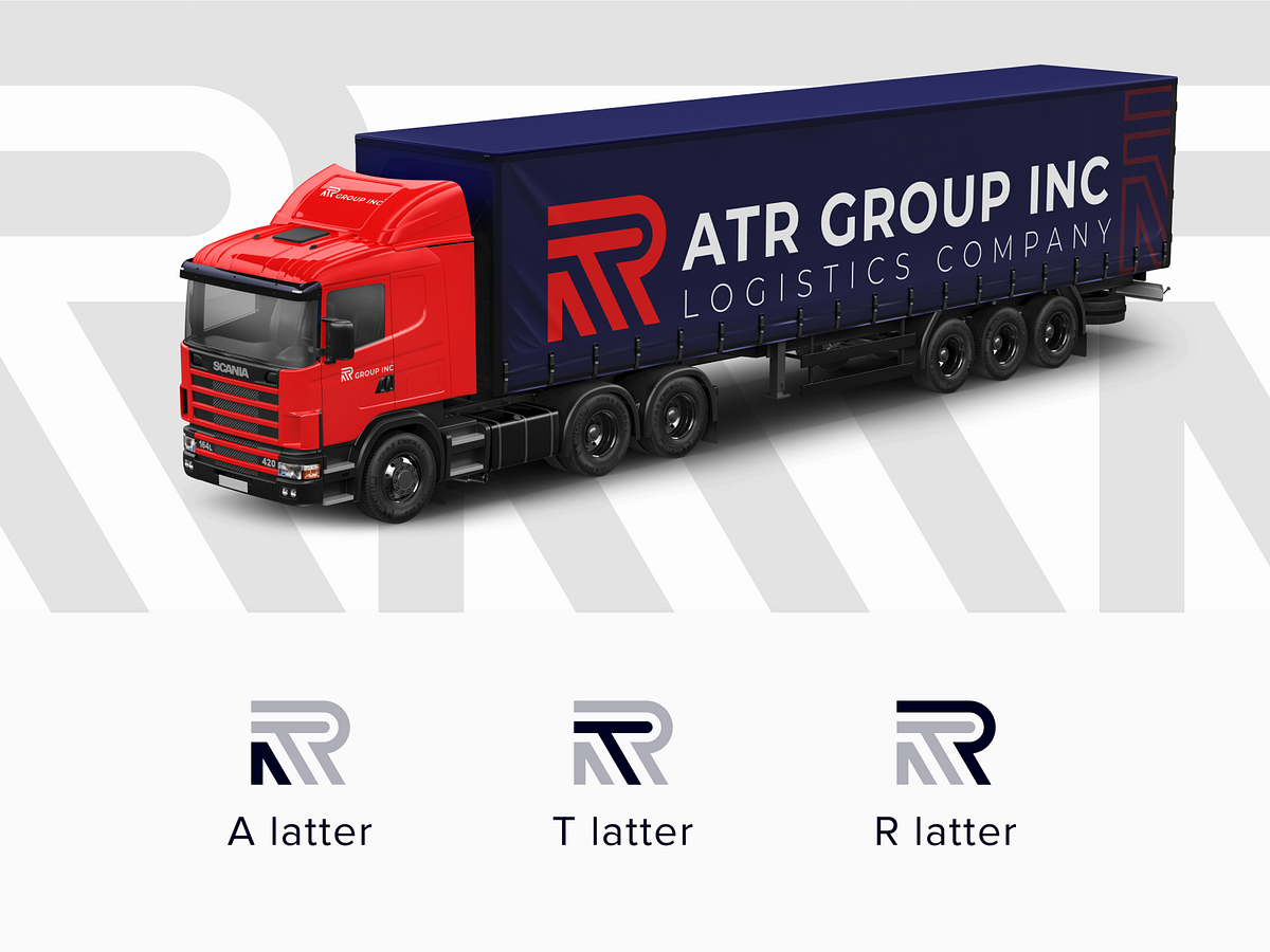 ATR Group — logo branding design by RedFox on Dribbble