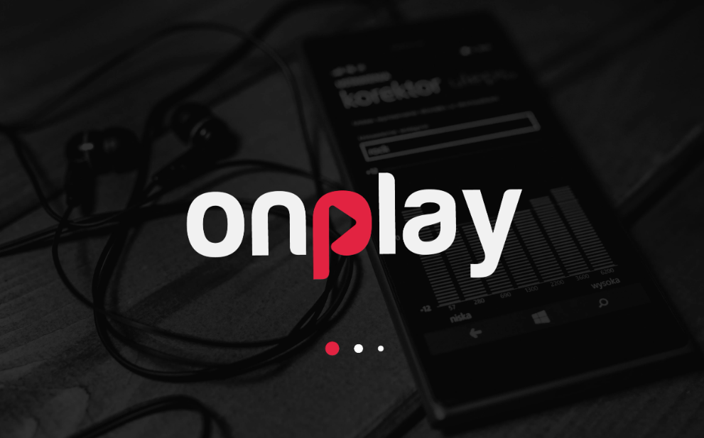Onplay Logo design, Text modern Logo design by Grafixriver on Dribbble