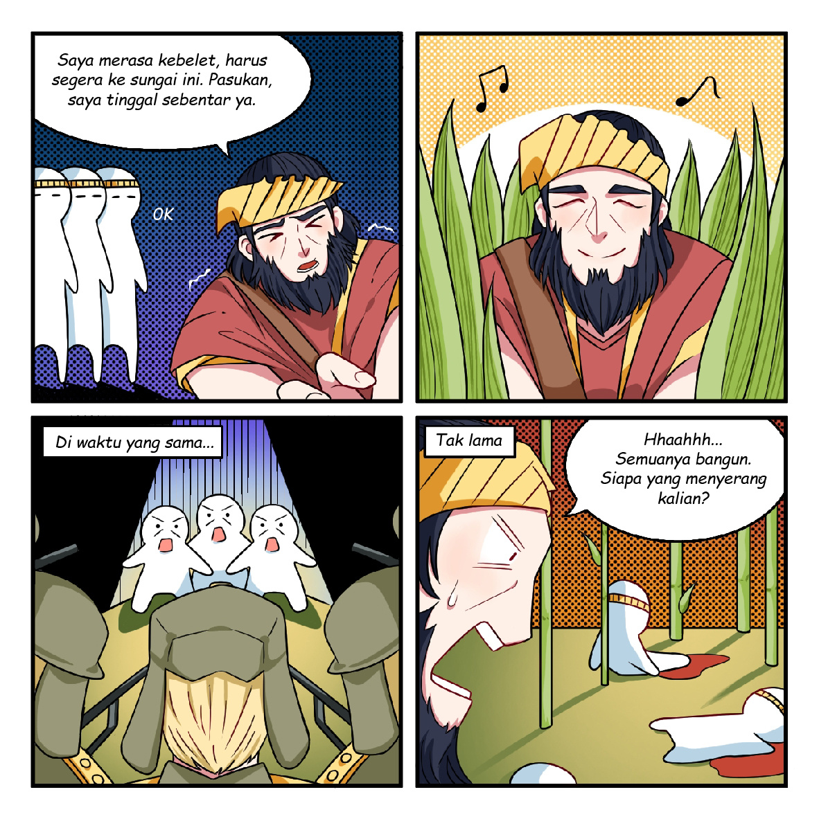 Comic Strip - Pangeran Trunojoyo by Dinda Maulia on Dribbble