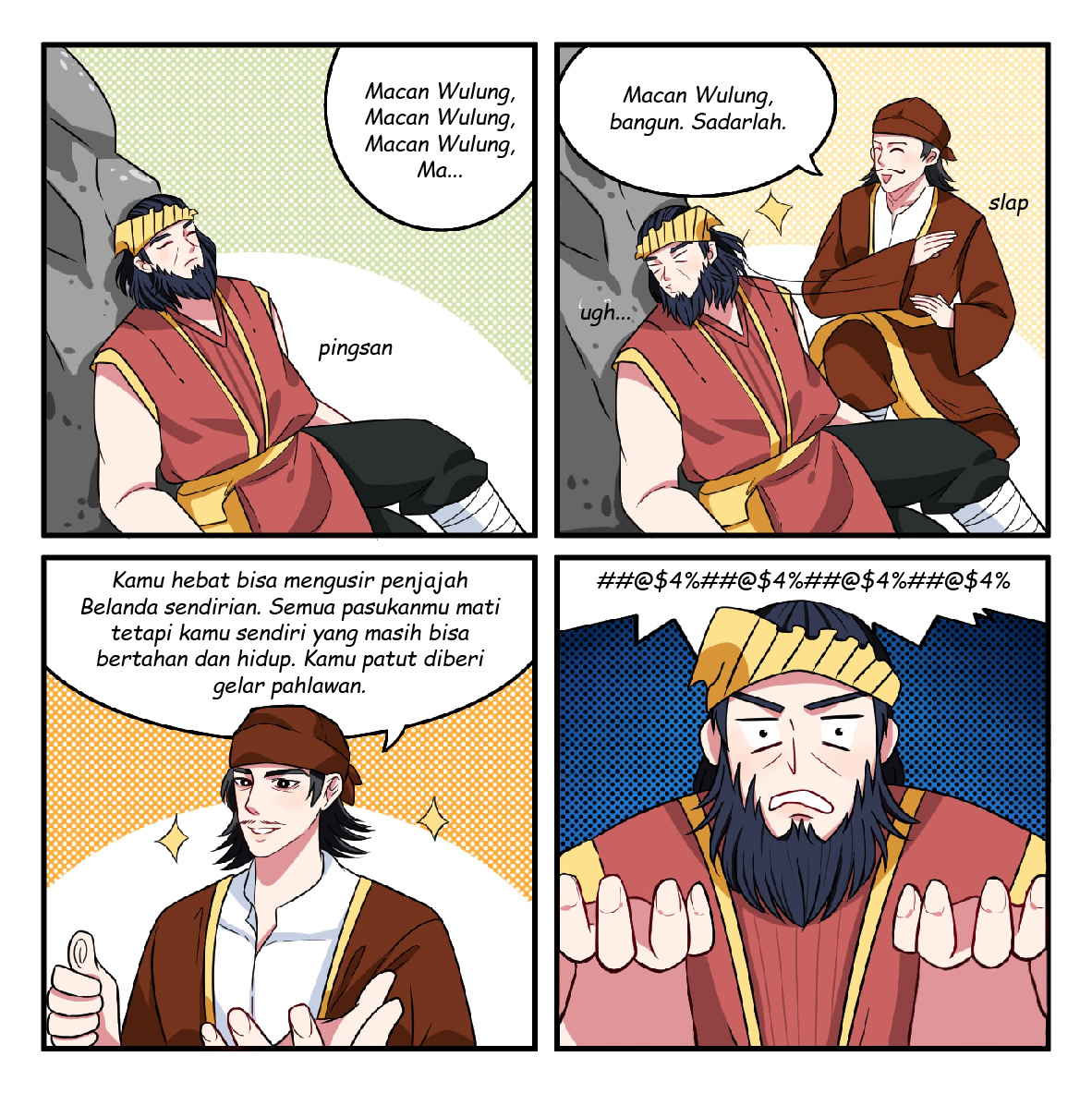 Comic Strip - Pangeran Trunojoyo by Dinda Maulia on Dribbble