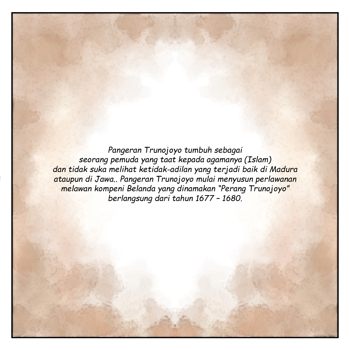 Comic Strip - Pangeran Trunojoyo by Dinda Maulia on Dribbble