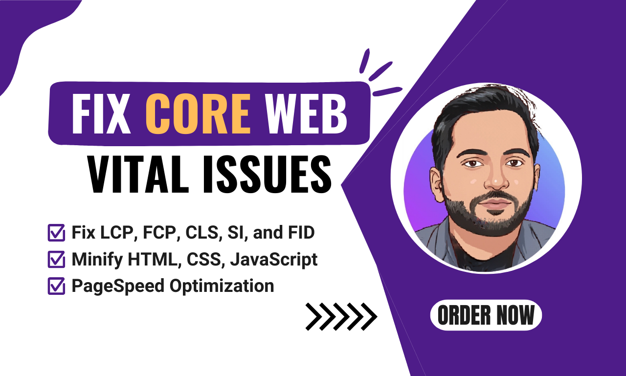 Fix Core Web Vitals by Aqib Shahzad (Expert in WORDPRESS, ECOMMERCE AND ...