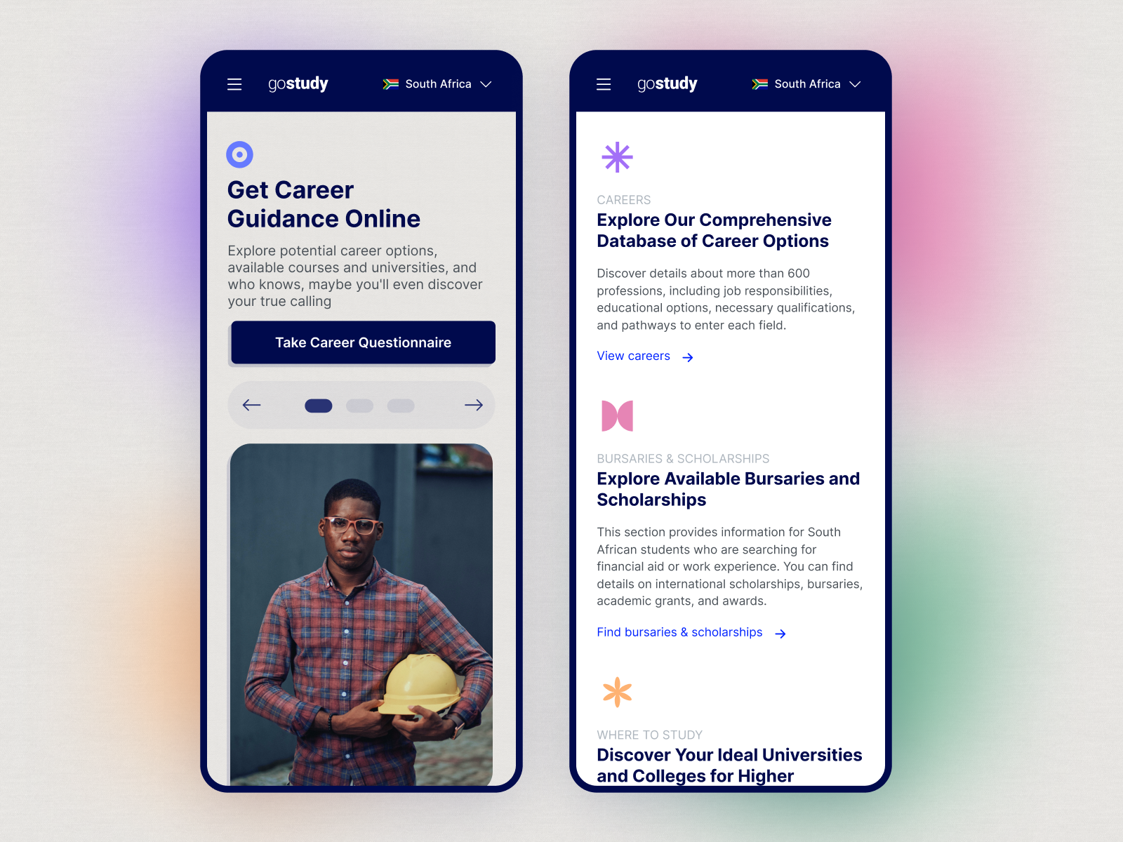 Home Page Design by Piet Alberts on Dribbble