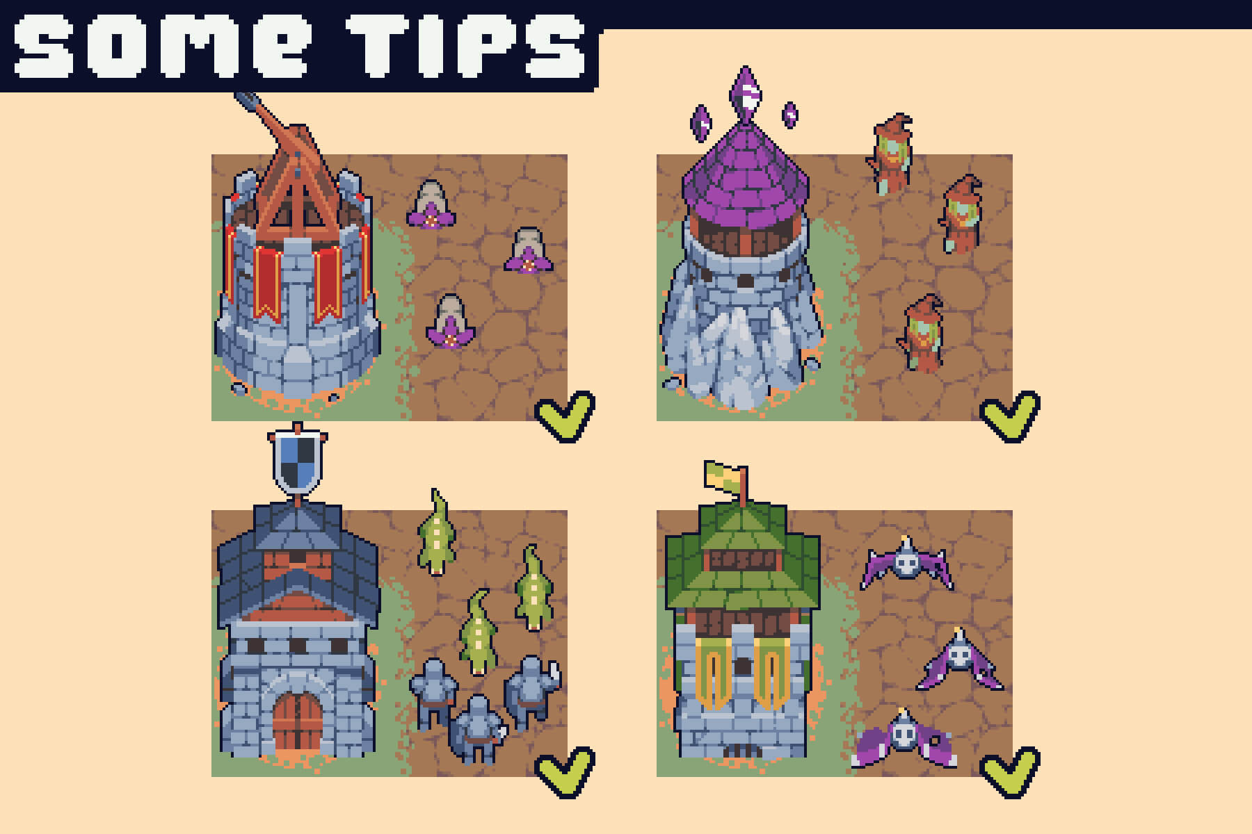 Swamp Enemies Top-Down Pixel Art by 2D Game Assets on Dribbble