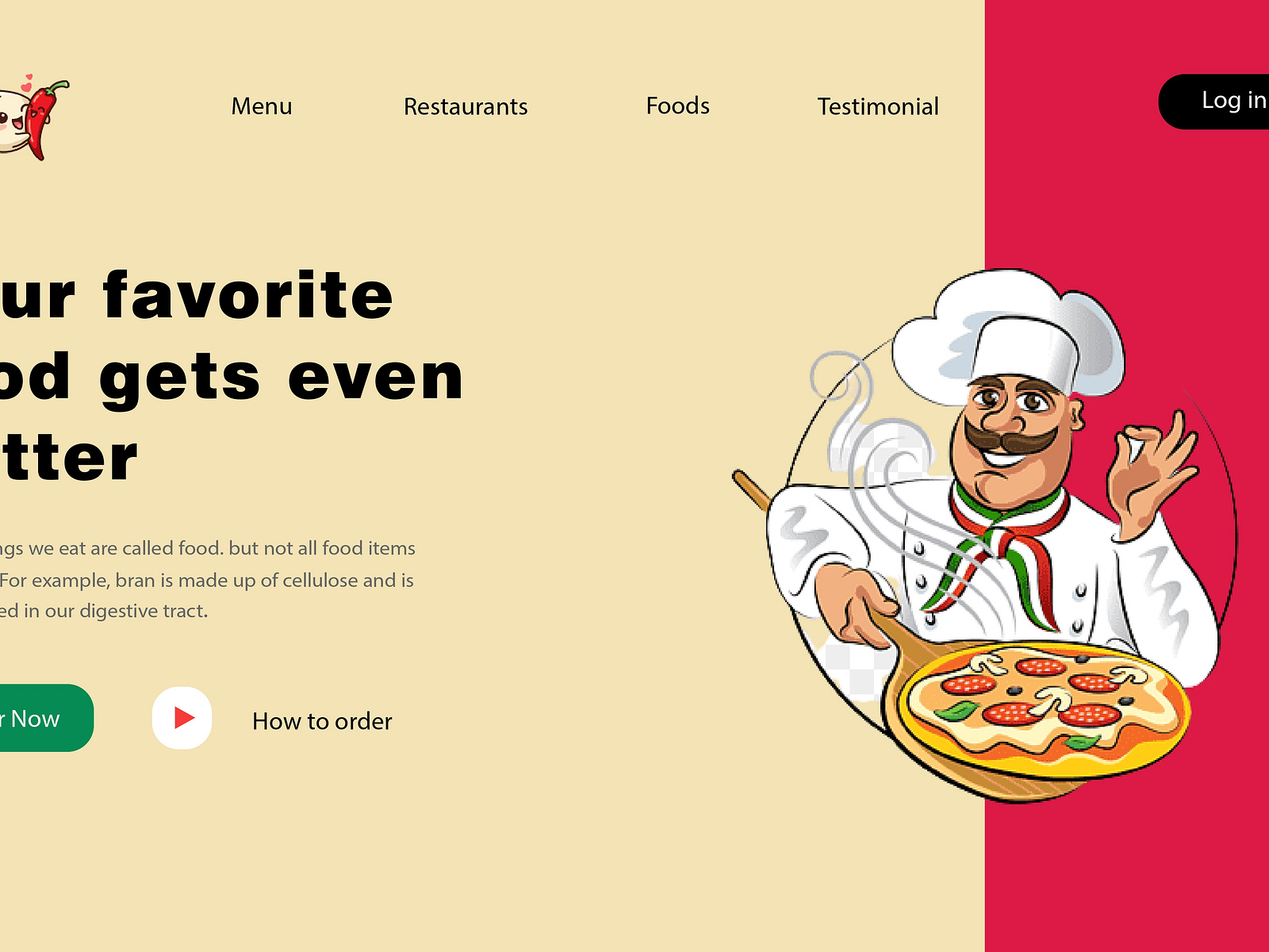 Food Delivery Website Template By Himanshi Soni On Dribbble food-delivery-website-template-by-himanshi-soni-on-dribbble