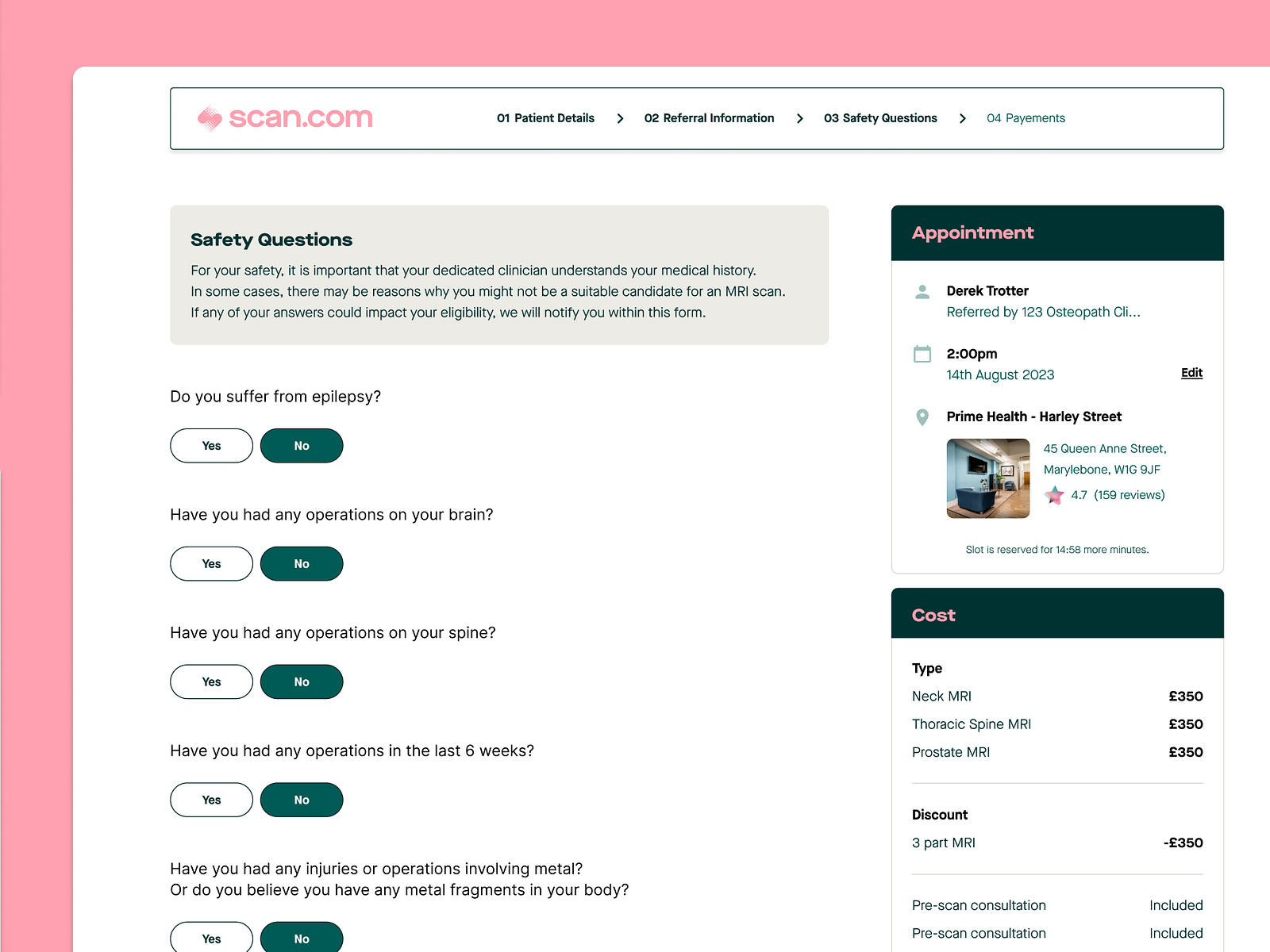 Scan / Funnel Step Redesign #DailyUIChallenge by Kurosh Bond on Dribbble