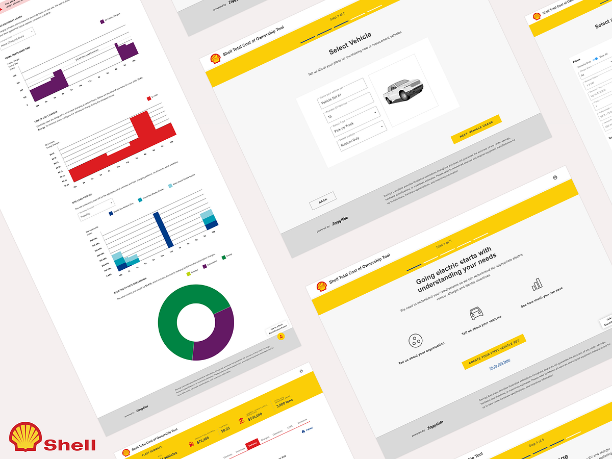 Shell Interface - UI Design for EV fleets tool by Coumba Myerson on ...