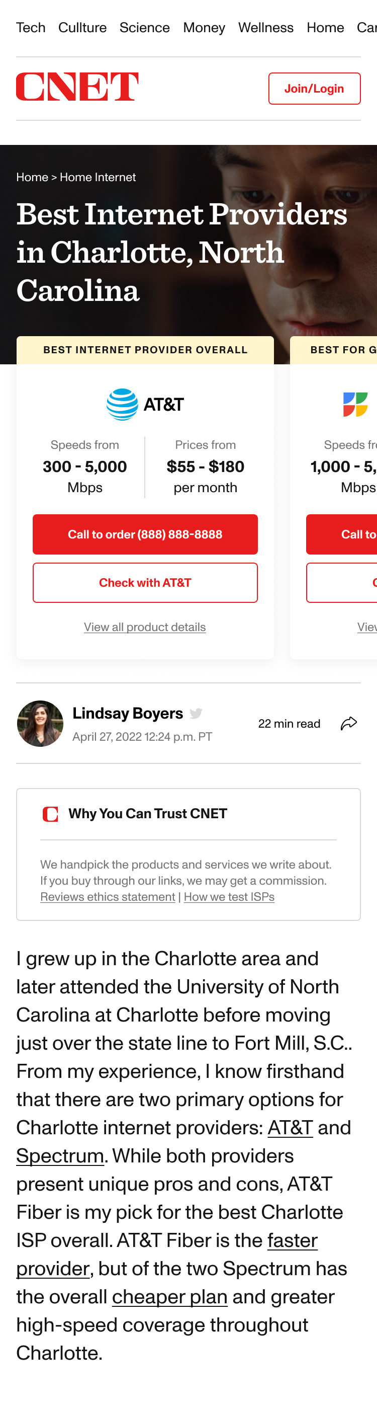 CNET Broadband Template by Eric Rodgers on Dribbble