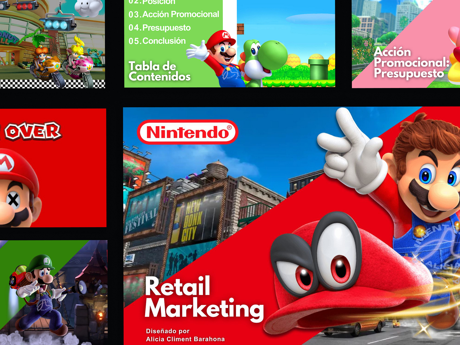 Nintendo Theme Presentation by Alicia Climent Barahona on Dribbble