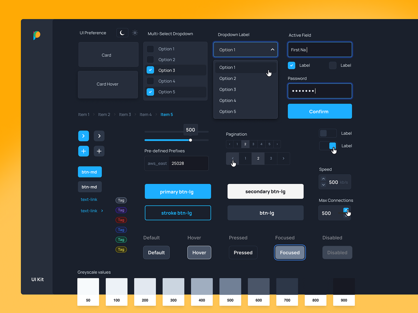 Dark mode UI Kit by Shaun Middlebusher on Dribbble Dark mode UI Kit by Shaun Middlebusher on Dribbble