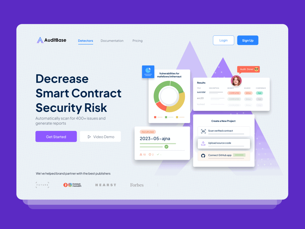 AuditBase WebFlow and Hubspot Landing Page, Lead Generation by Shakil Ali on Dribbble
