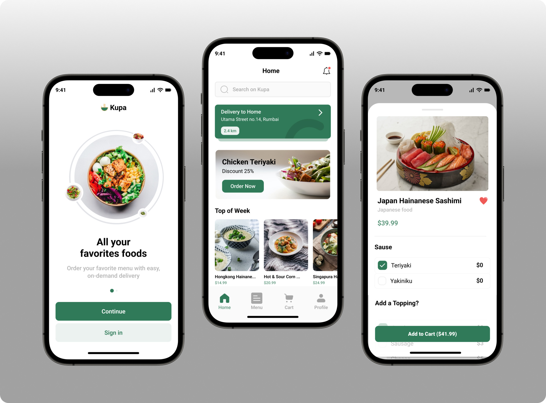 Kupa Food Mobile App UI/UX Design by Aneminyene John Prince on Dribbble