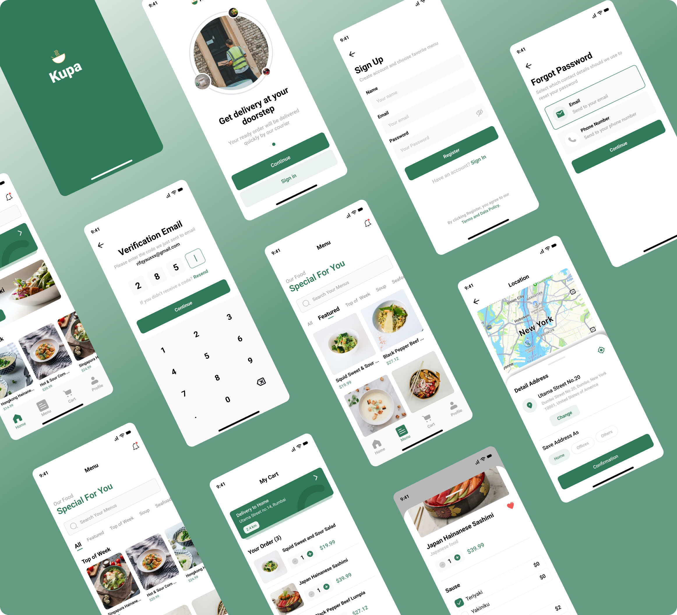 Kupa Food Mobile App UI/UX Design by Aneminyene John Prince on Dribbble