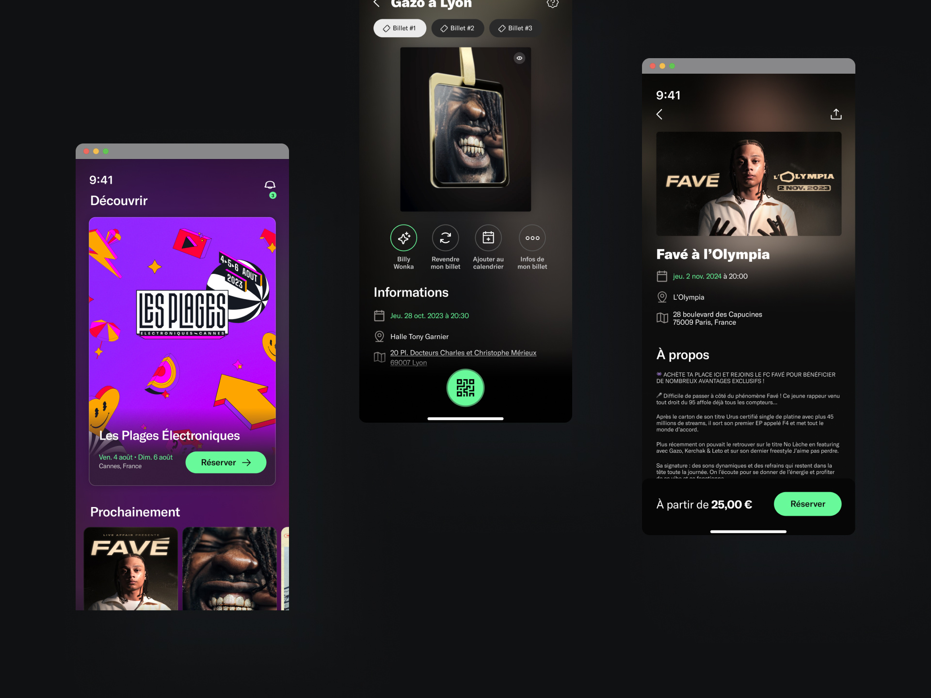 Billy app by Lucas Simula for Frame-ux on Dribbble