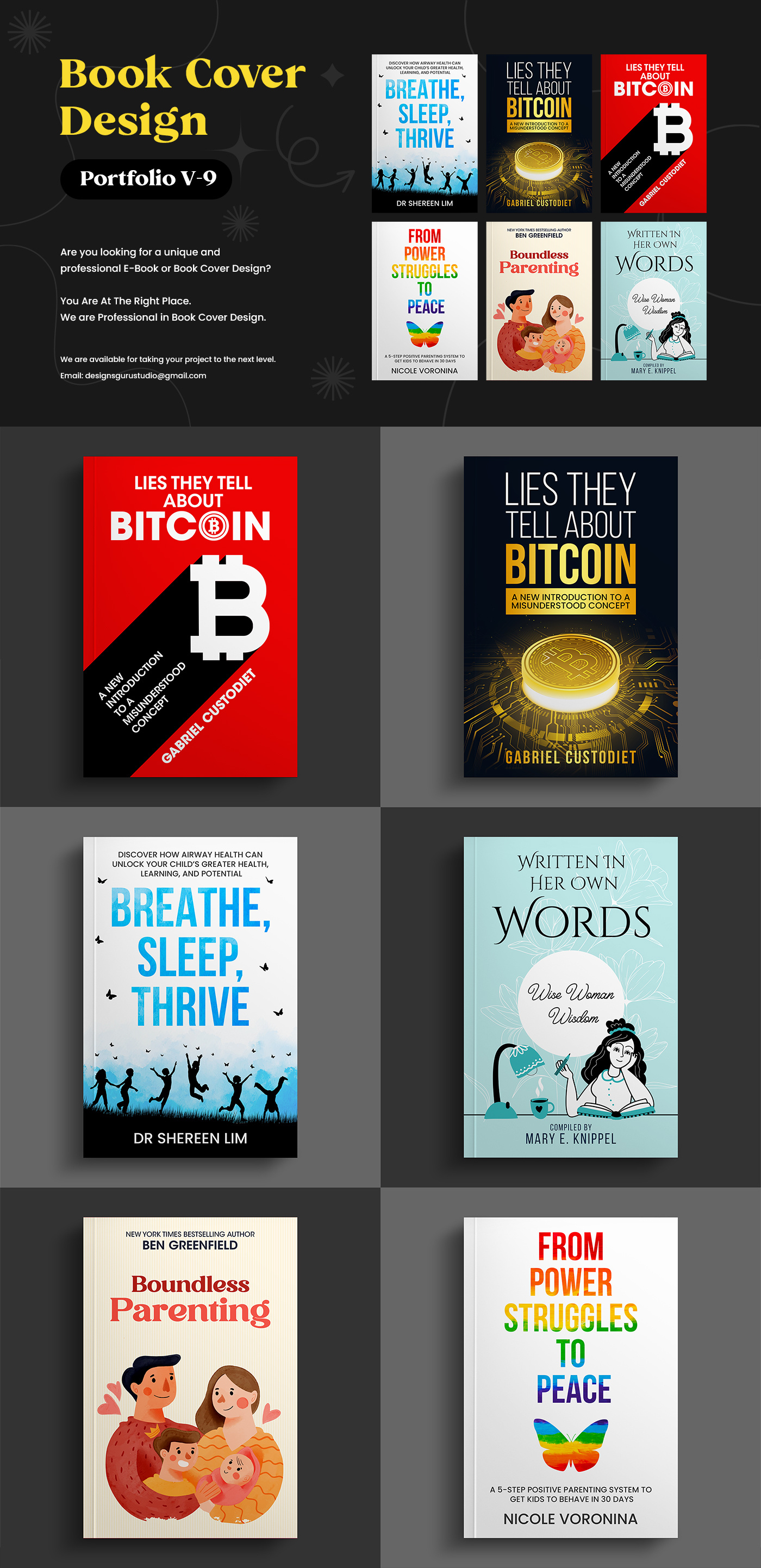 Book Cover Design by Designs Guru Studio on Dribbble