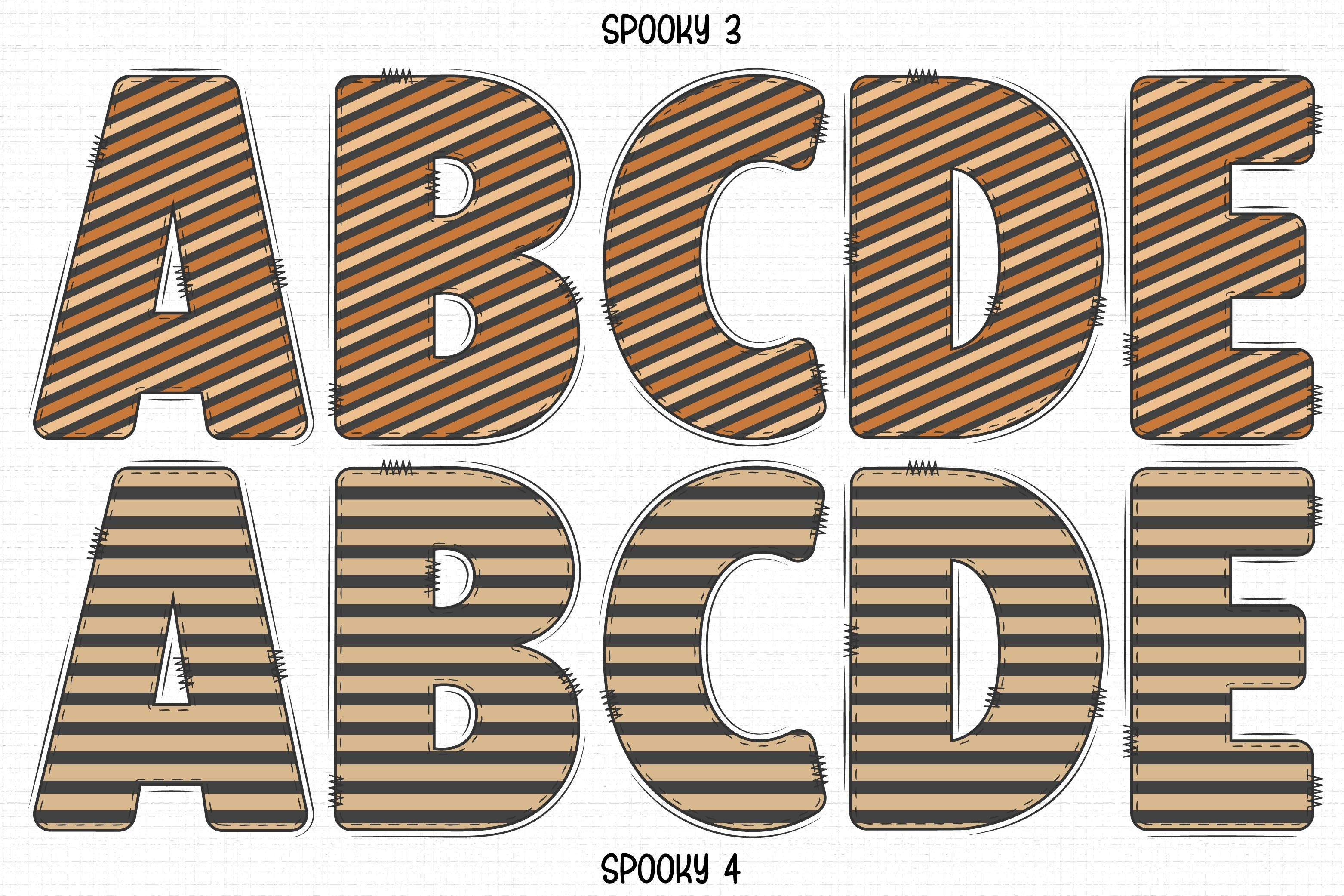 Spooky Color font OTF by Phongsakon Phonkhammak on Dribbble