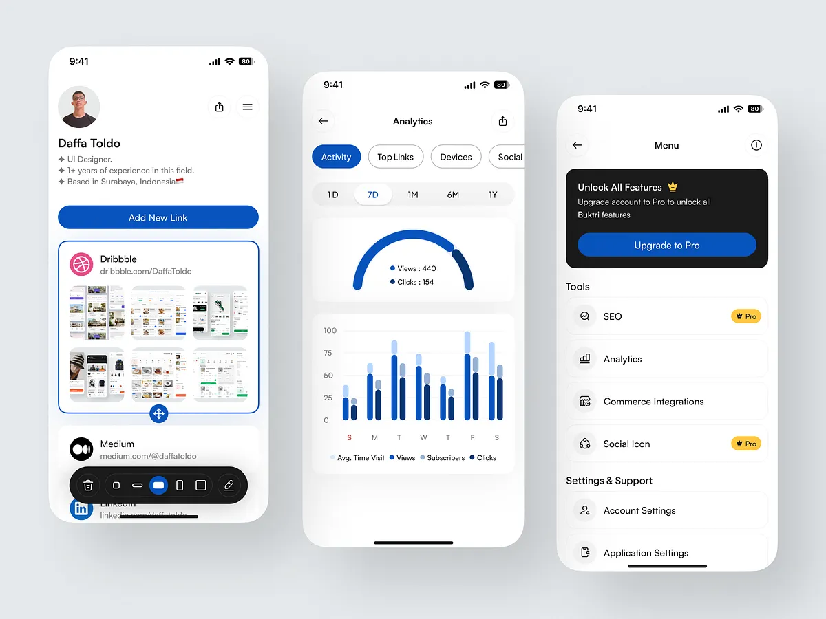 Linktree designs, themes, templates and downloadable graphic elements ...