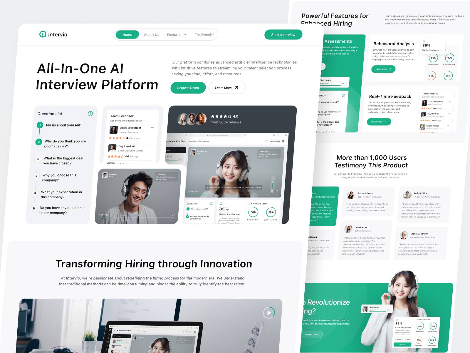 Browse thousands of Interview images for design inspiration | Dribbble