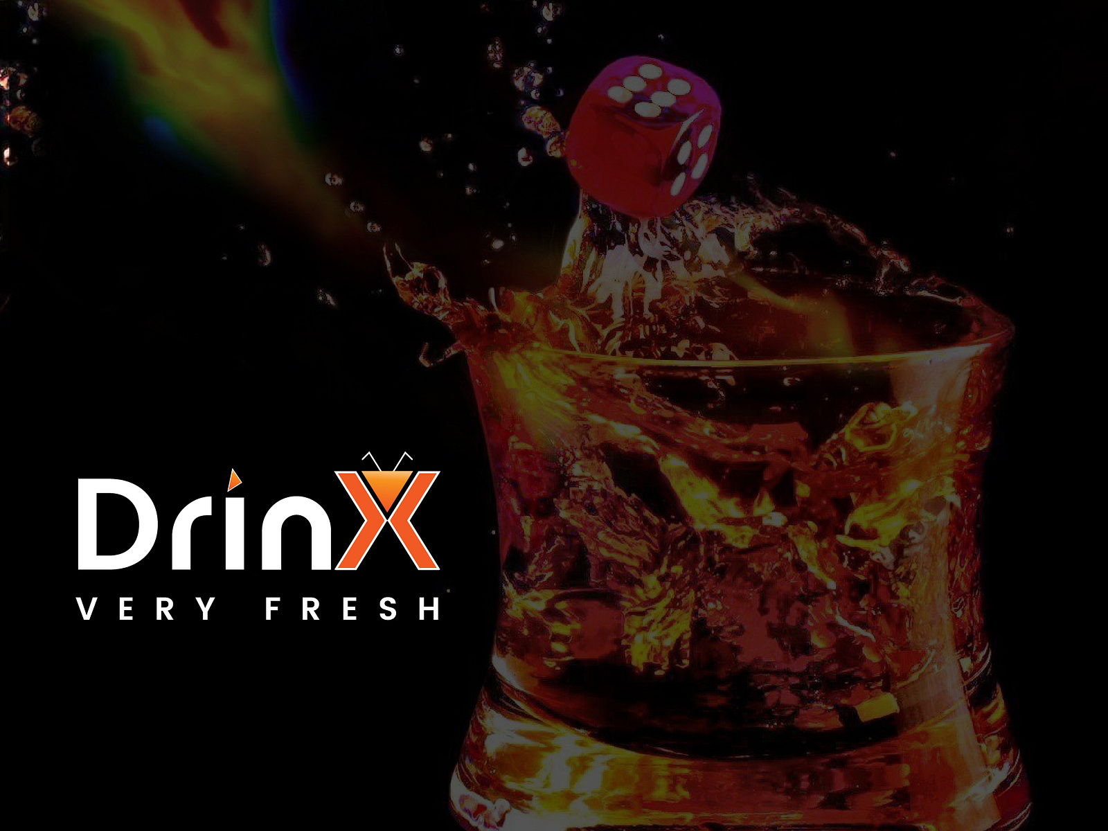 DrinX - Logo Design (Unuesd) by Mukta Majumdar on Dribbble