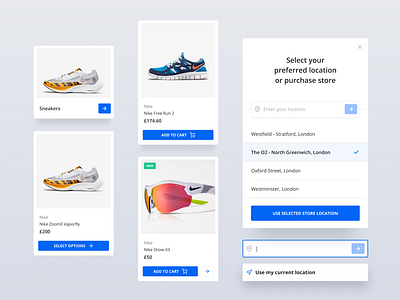 Shopping Card Design - E-Commerce by Parklins on Dribbble
