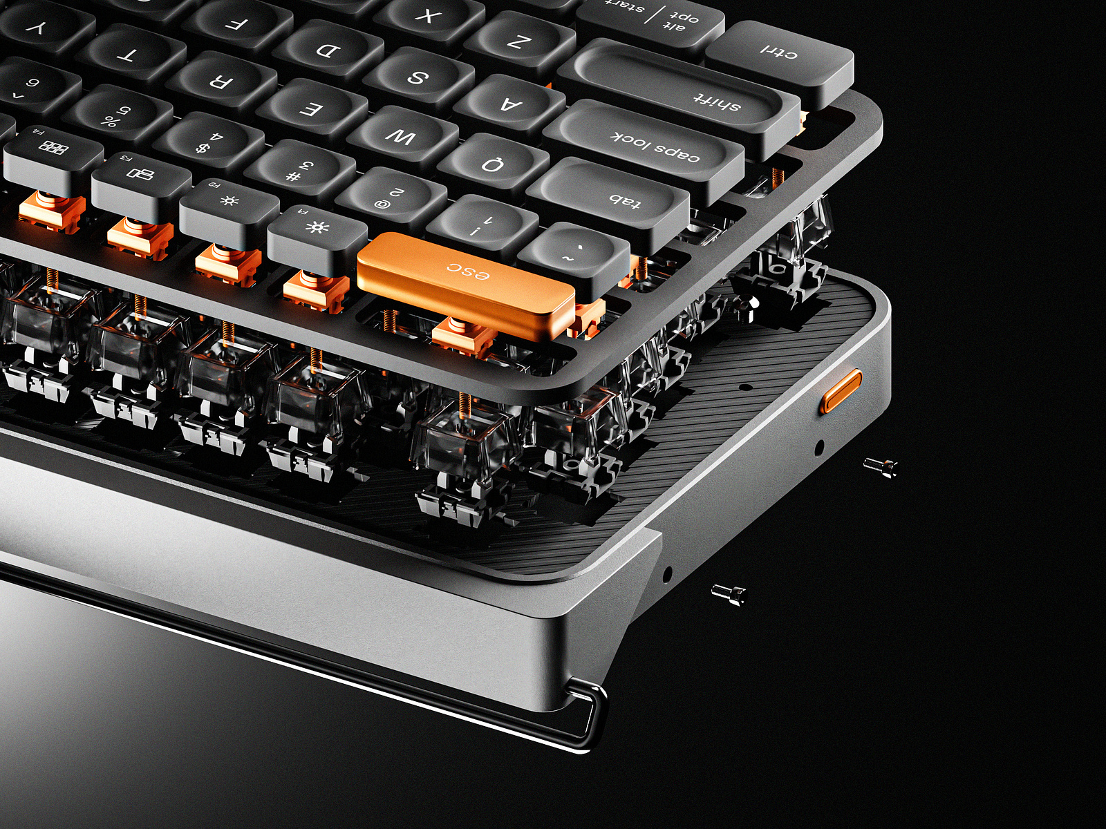Logitech® Keyboard - Product Visualization by Felishian R on Dribbble