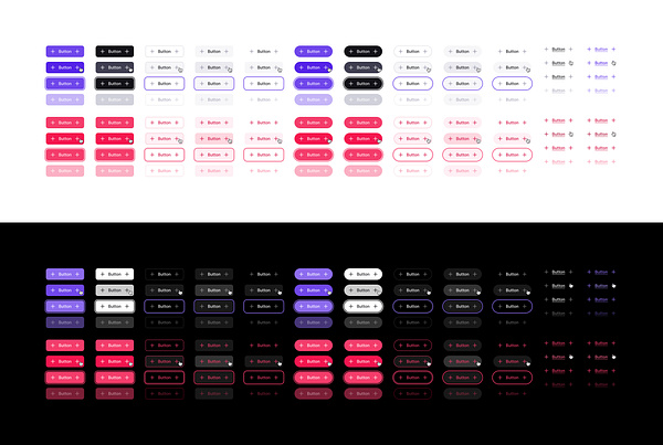 Buttons by Orman Clark on Dribbble