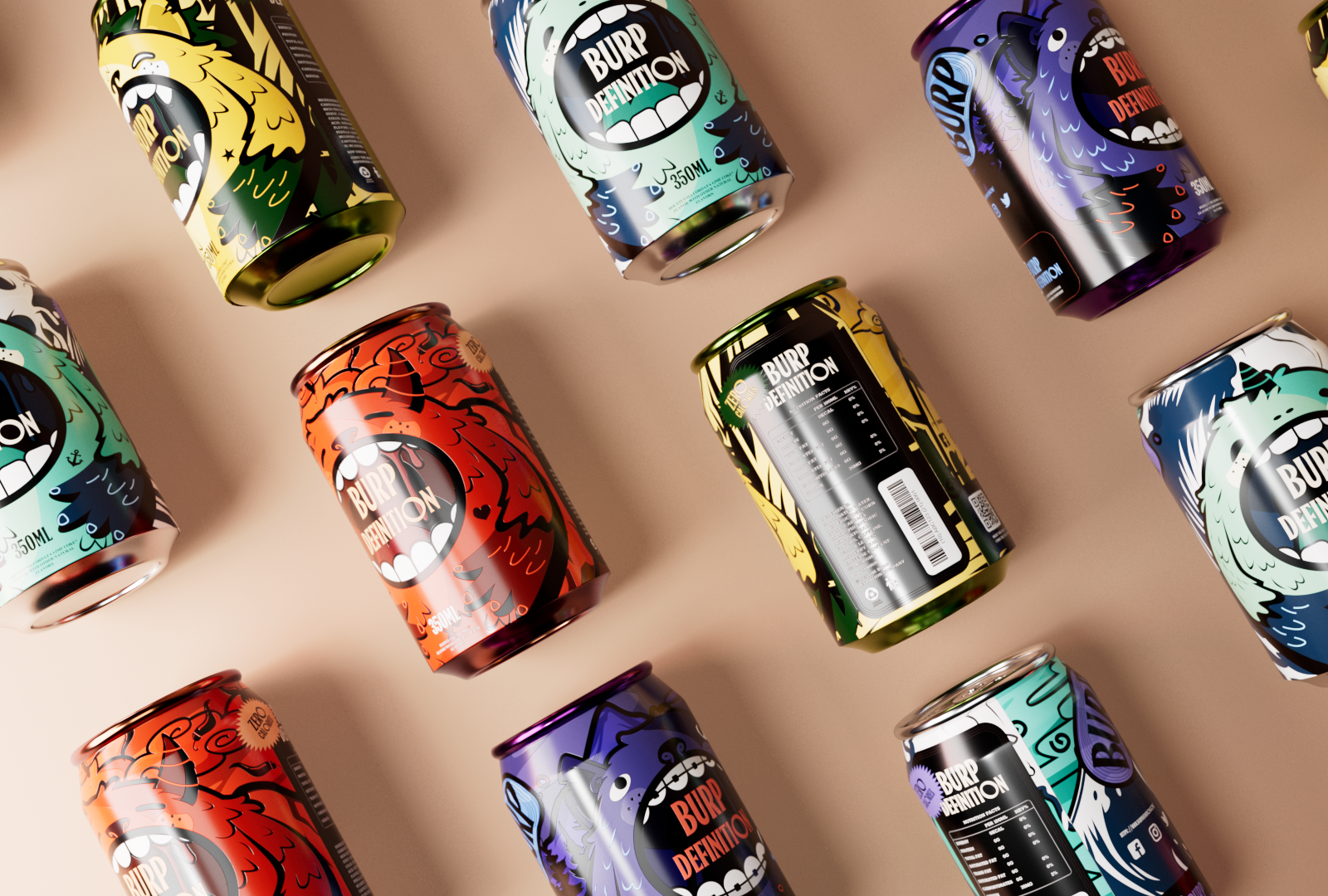 Soda Can Design - Beverage Packaging by Dannniel for Marcato Studio on ...