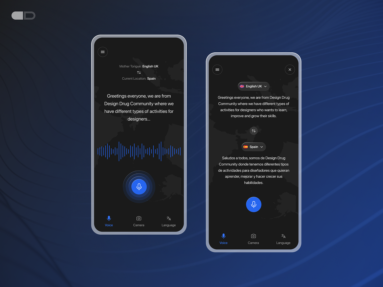 Language Translation App Concept By Adidev Dutta On Dribbble