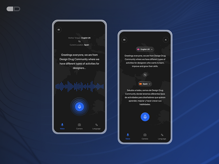Language Translation App Concept By Adidev Dutta On Dribbble