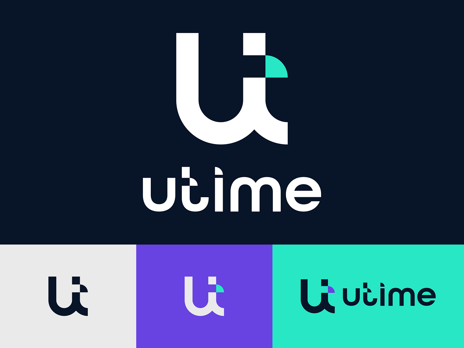 Utime Logotype by Gapsy Studio on Dribbble