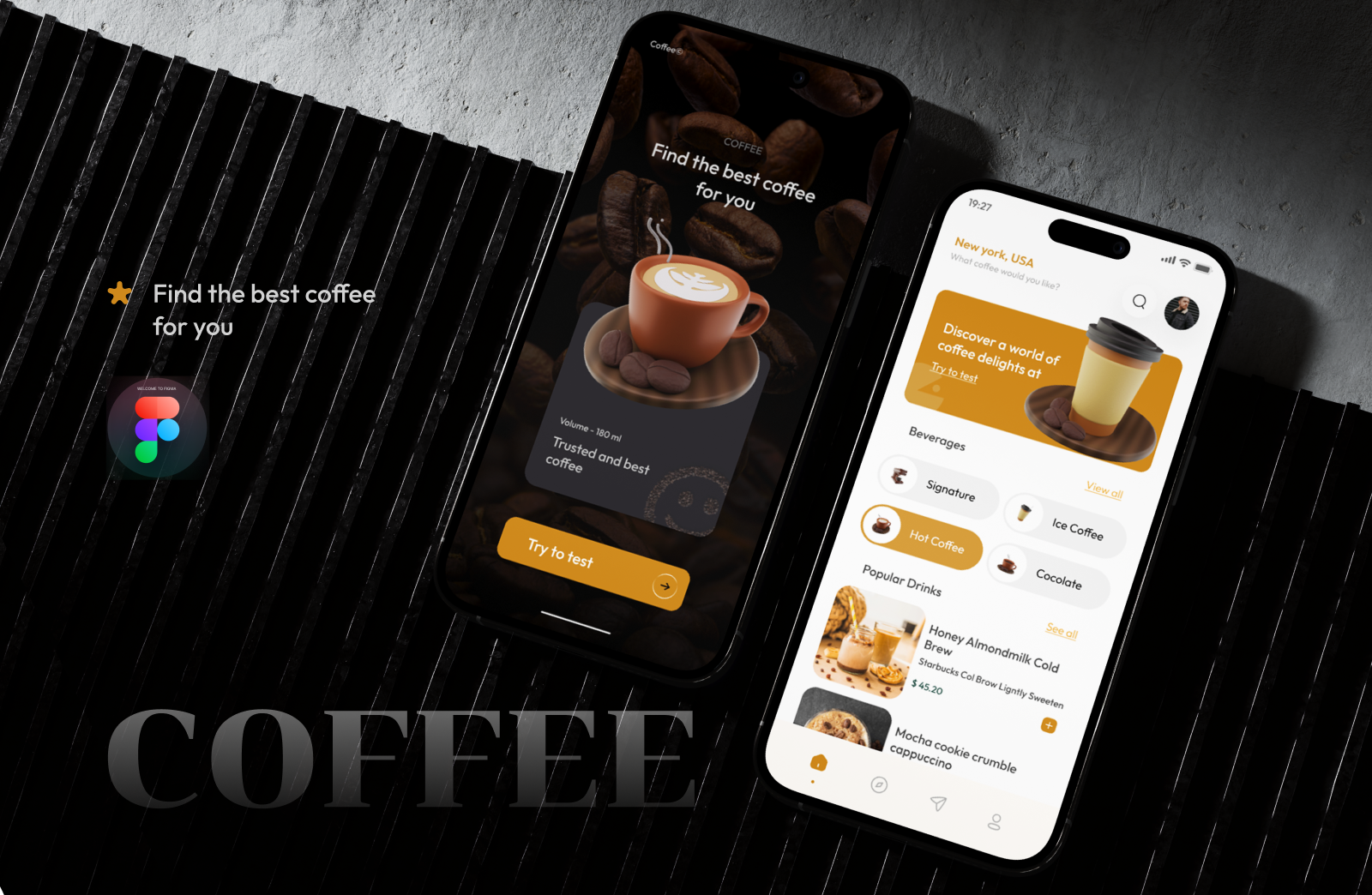 Coffee Shop Mobile App UI Design by Munmun Akter I UI/UX Designer for ...
