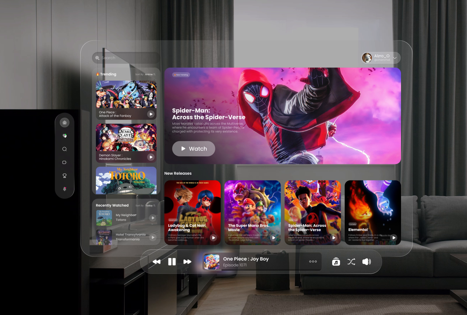 VisionPro UI by Chanchal Santra on Dribbble