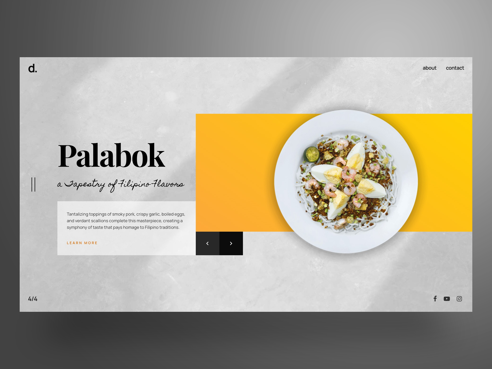 Food Presentation Template Slider for Wordpress by Slider Revolution on ...