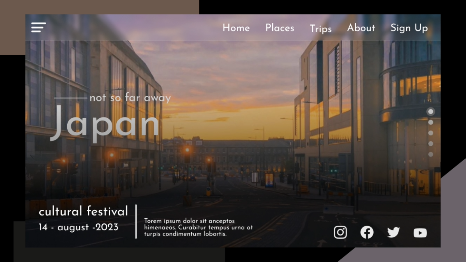Japan website UI design Figma by DexaTrends on Dribbble