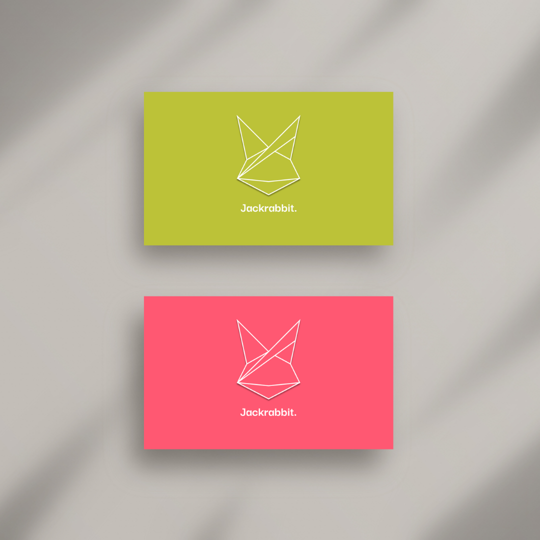 Jackrabbit business cards by Cora Currin on Dribbble