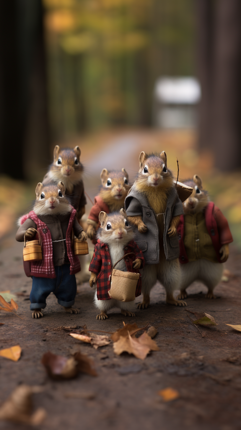 Vermont Tales: Chipmunk Families Embracing the Charm by Shawn Briggs on ...