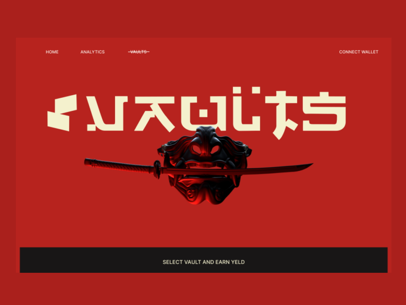 Kabuki mask UI animation hero section by Xenia N🇺🇦 on Dribbble