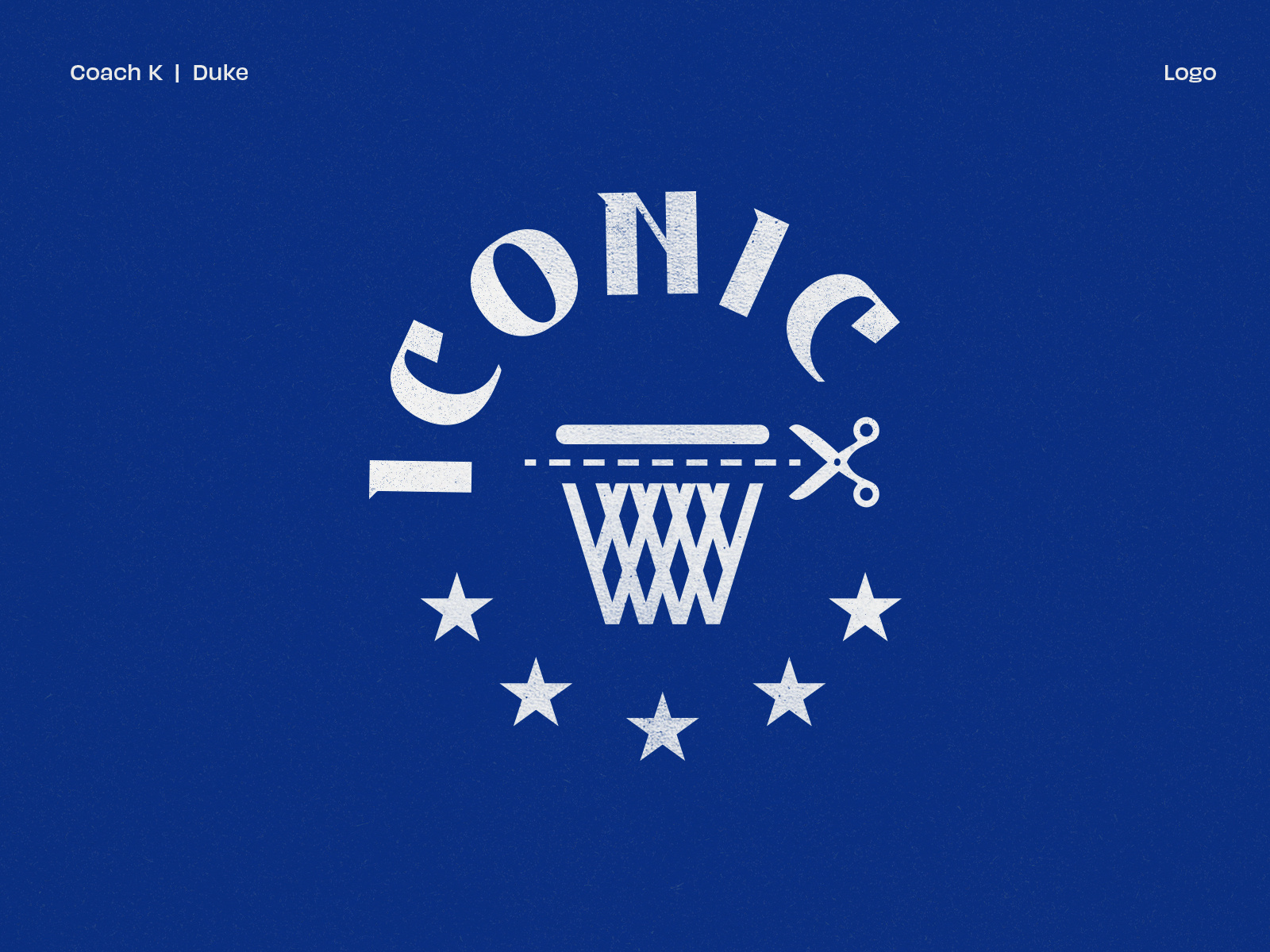 Coach K Logo by Brandon Moore on Dribbble
