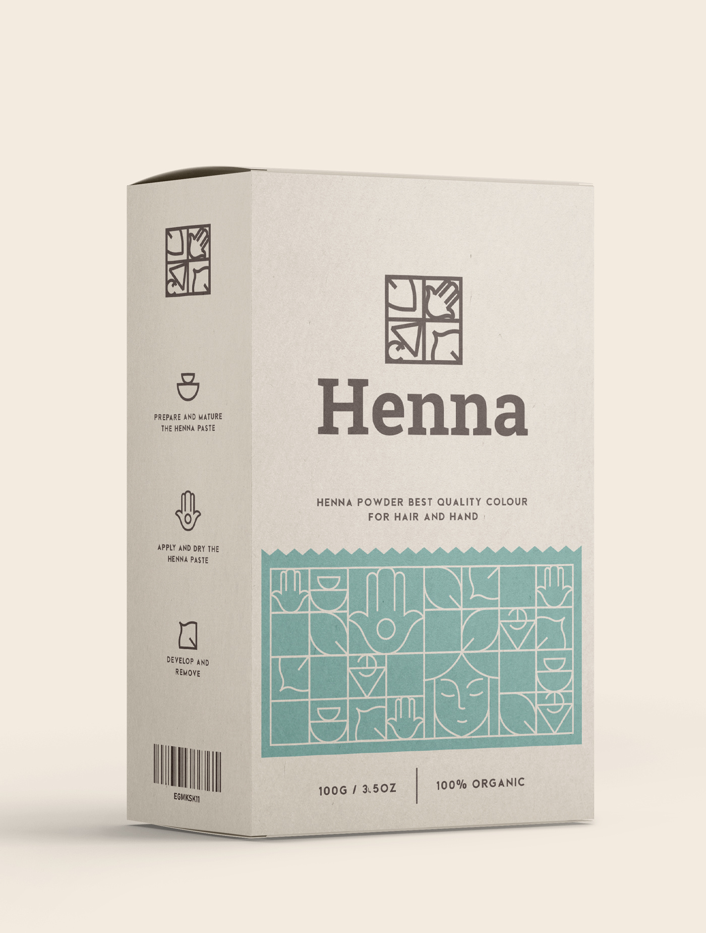 "Henna" Packaging design by Ayoub Ellaouzy on Dribbble