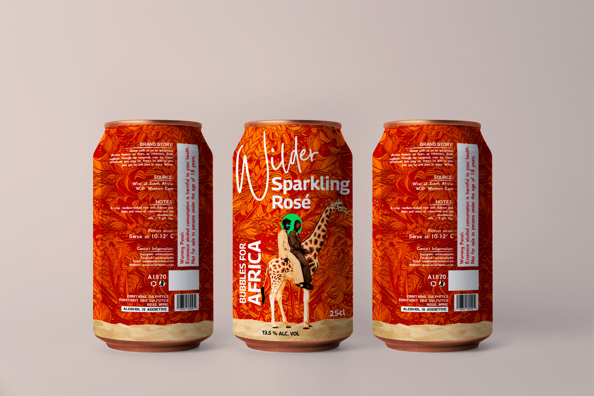 Beer Can Label design for African Company by Mitun Debnath on Dribbble