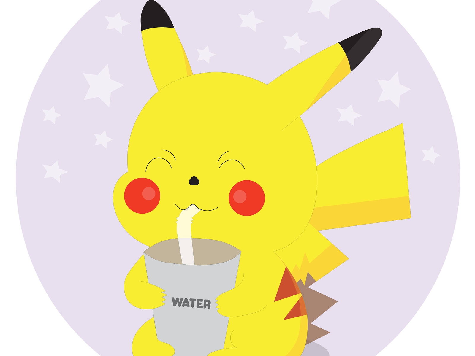 🥤 Pikachu's Morning Hydration Secret: by Merlyn Rangel on Dribbble