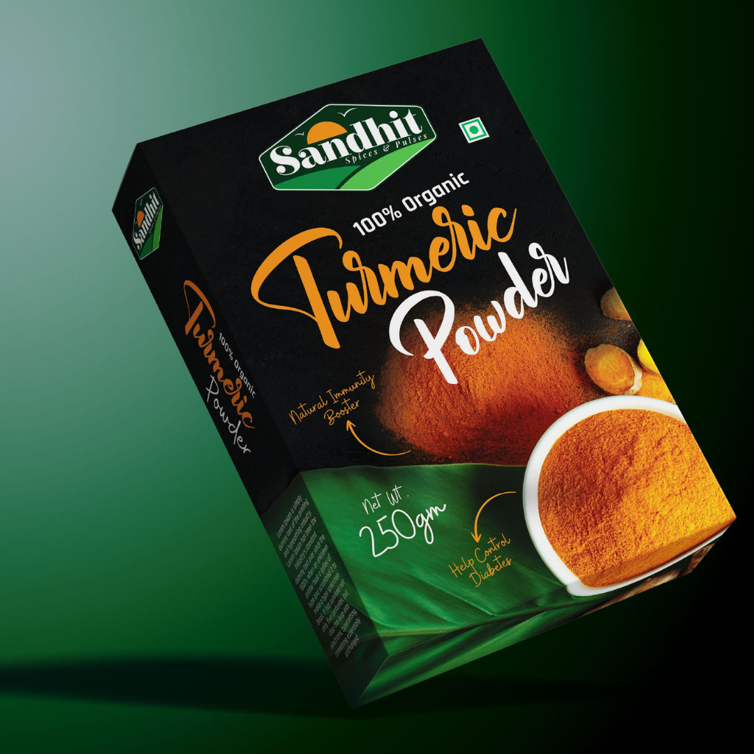Turmeric Powder Packaging | Spices Packaging Design by Expand Buzz on ...