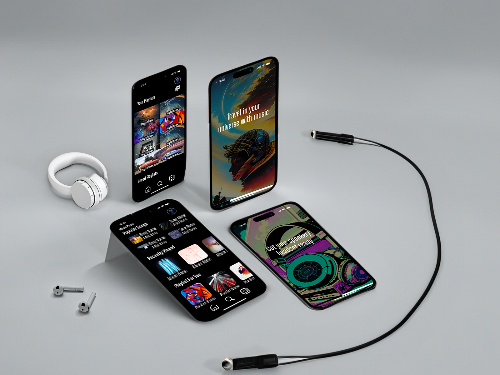 Music Player App UI Design by Eren Ucar on Dribbble Music Player App UI Design by Eren Ucar on Dribbble
