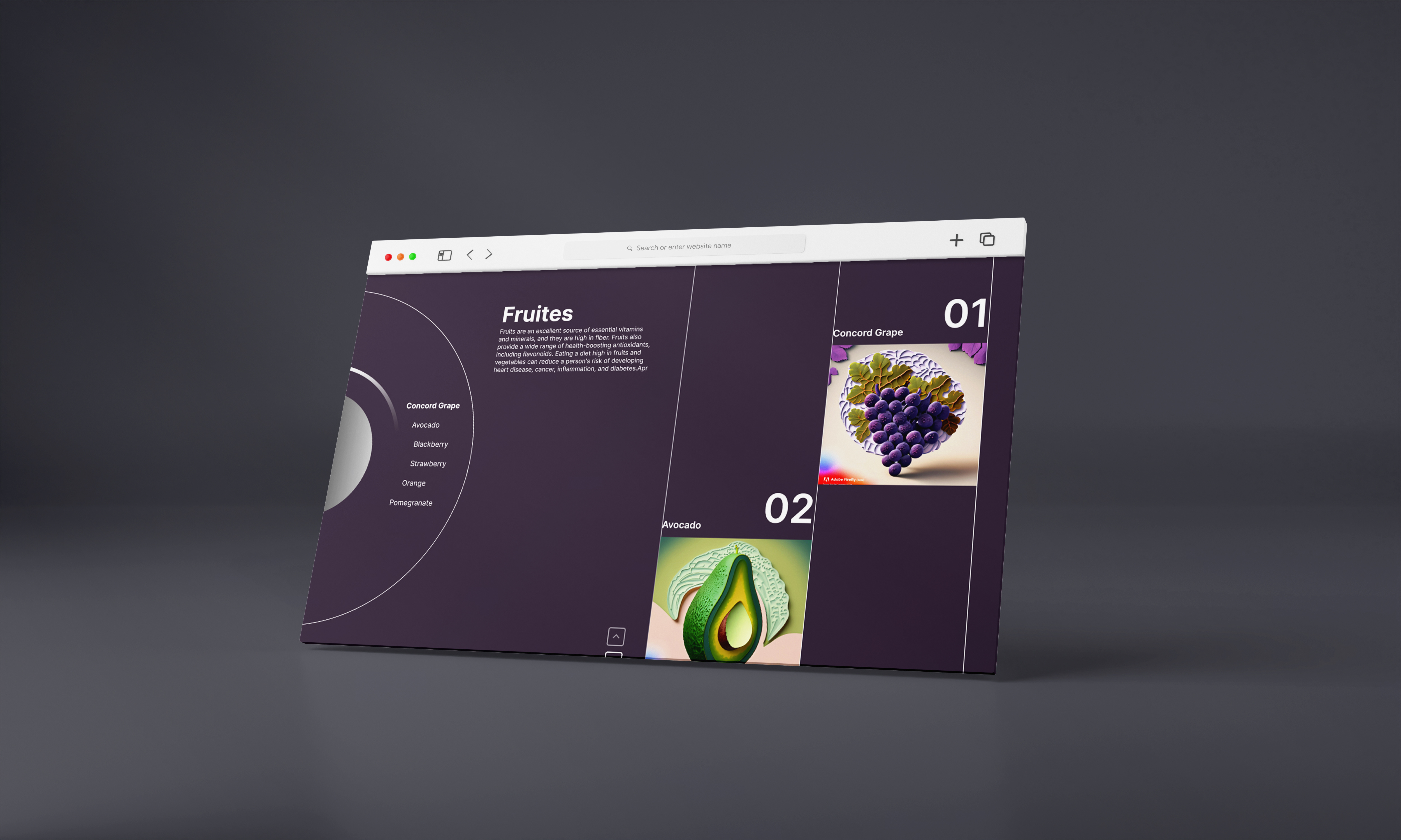 Fruit Landing Page Design by Mahatir MD Ayat on Dribbble