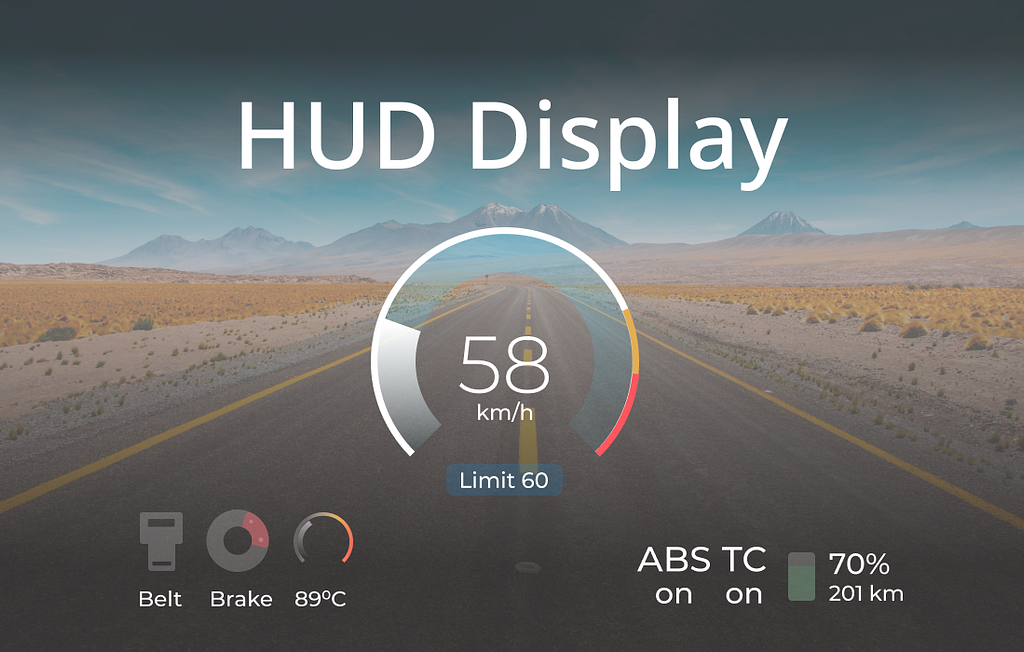 HUD Display by Daniel Bearman on Dribbble