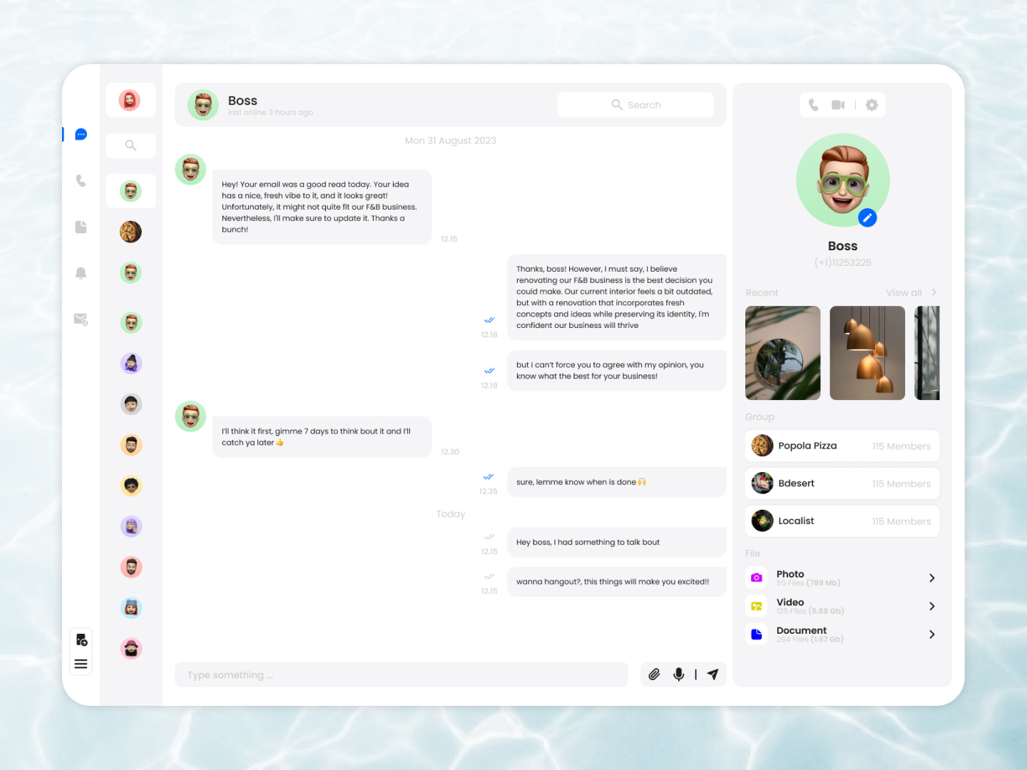Messenger App by Sun Yofta • UI/UX Designer on Dribbble
