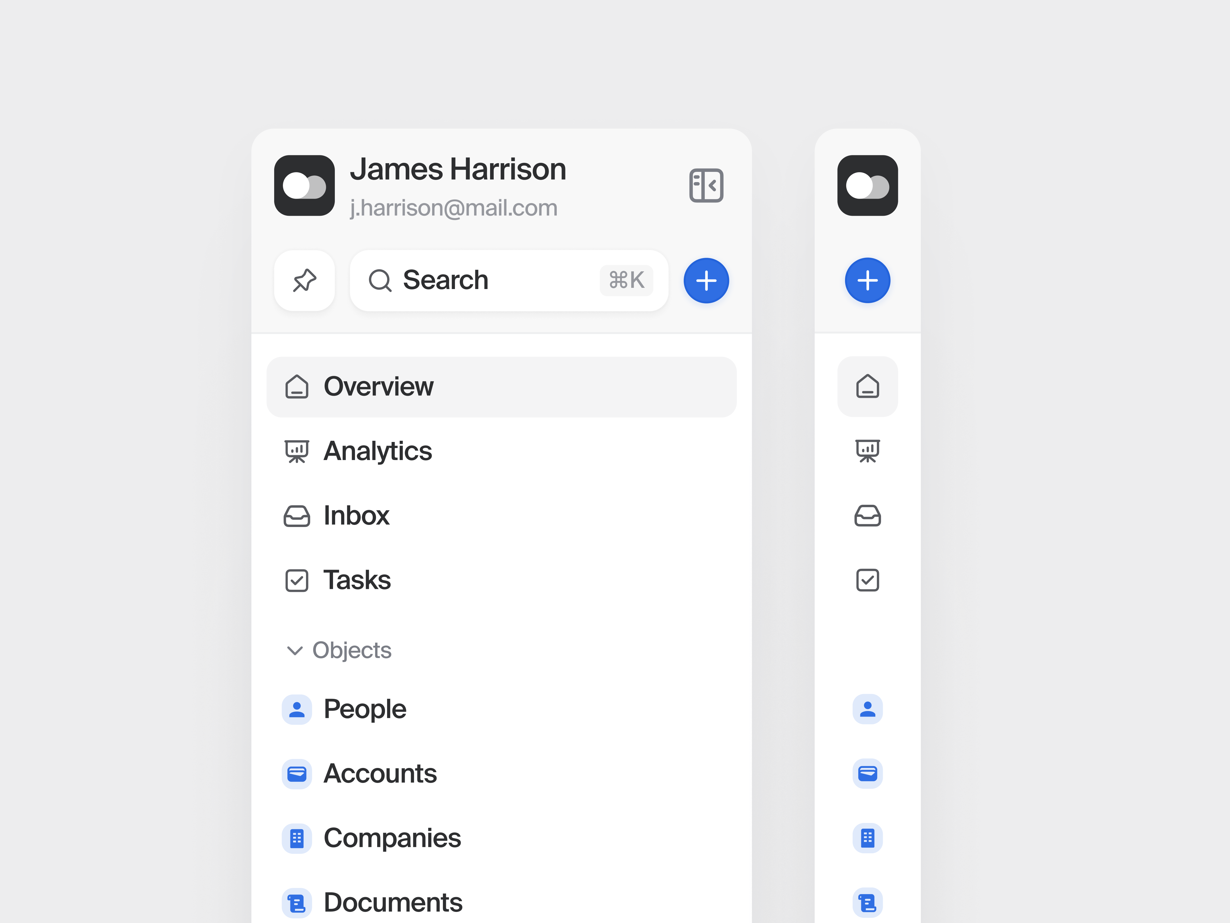 Sidebar Ui By Edem Madjitov On Dribbble