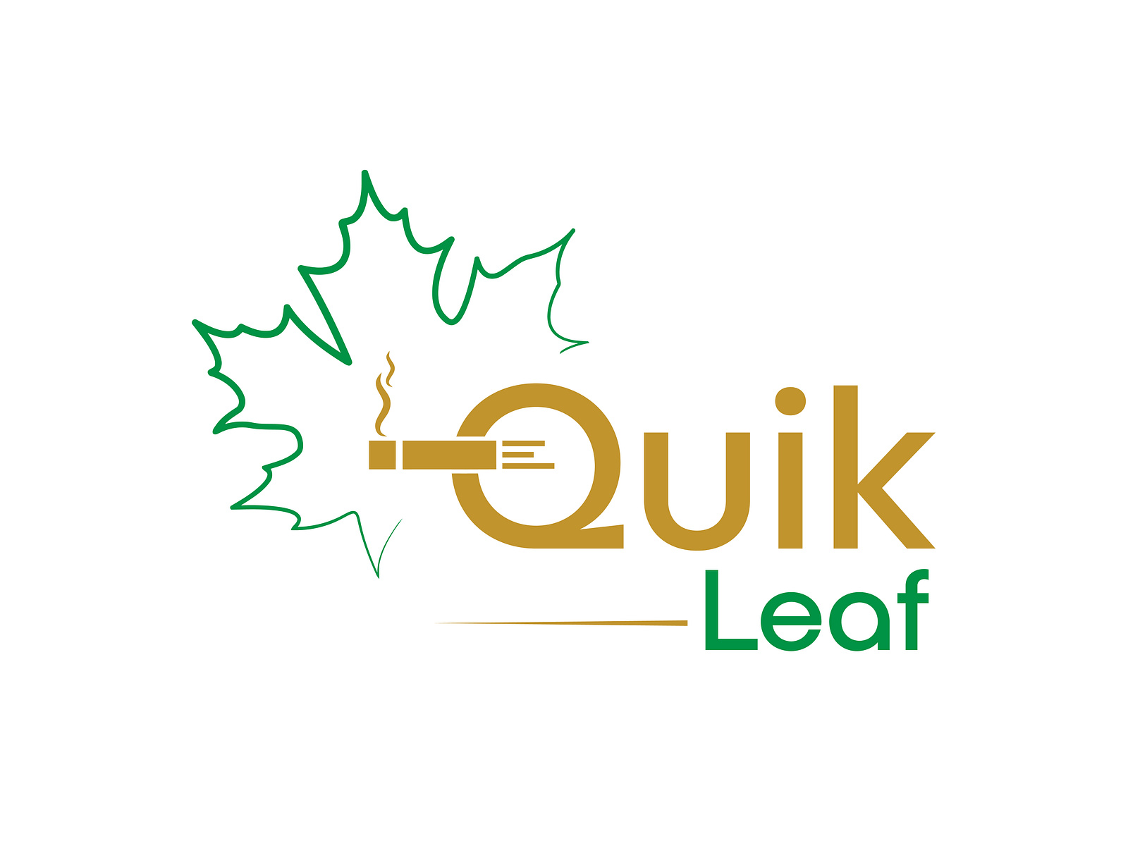 Quik Leaf Logo by sahin miah on Dribbble